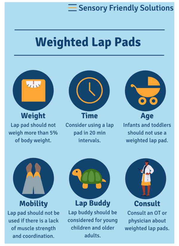 What You Need to Know About a Weighted Lap Pad - Sensory Friendly Solutions