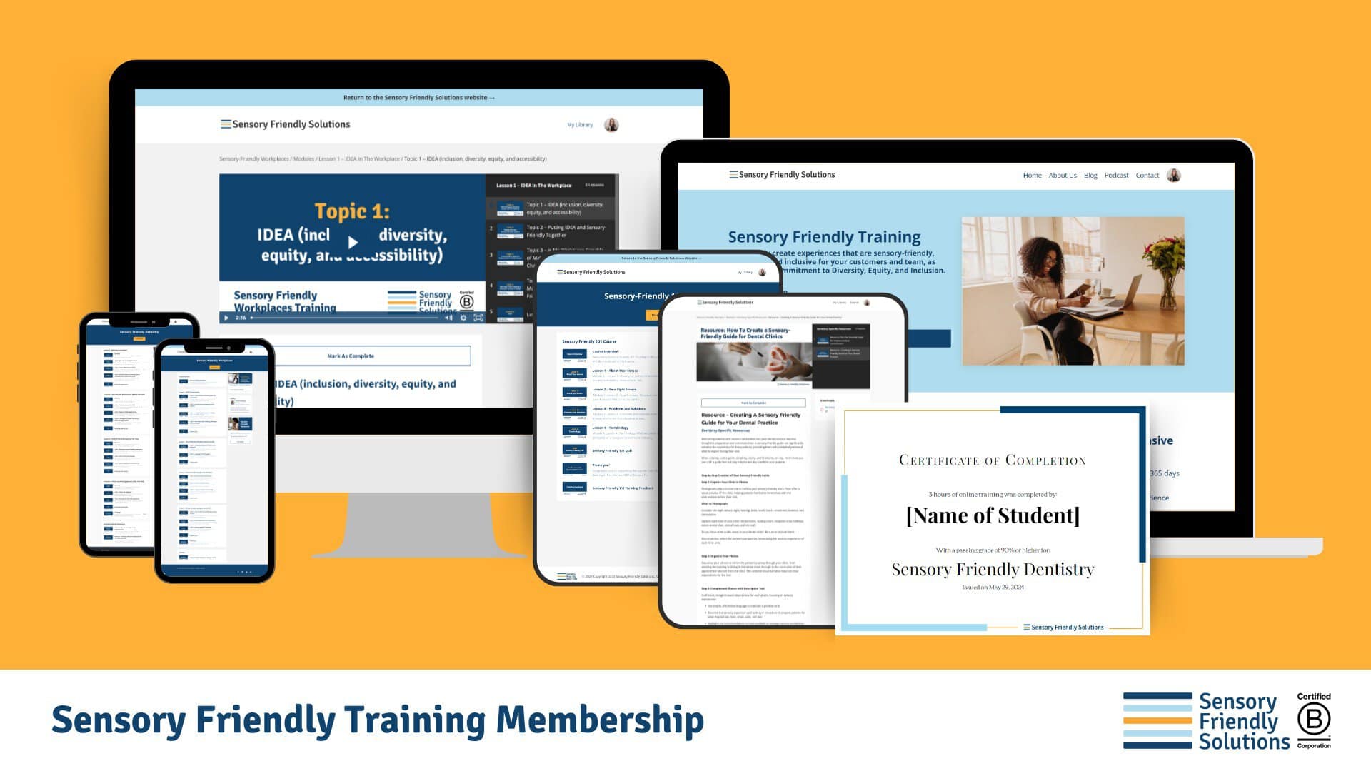 Get Sensory Friendly Training - Sensory Friendly Solutions